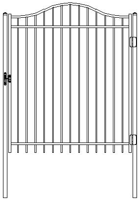 Ornamental Steel 3 Rail - Atlas Outdoor